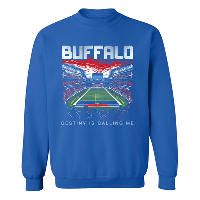 Destiny Is Calling Me BUF Crewneck - Barstool Sports Canada Crewnecks