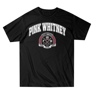 Pink Whitney Crest Tee II - Barstool Sports Canada T-Shirts