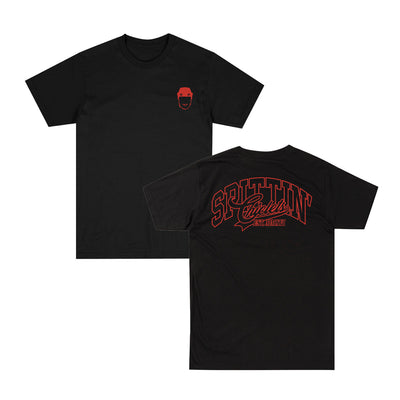 Spittin Chiclets Logo Overlay Tee - Barstool Sports Canada T-Shirts